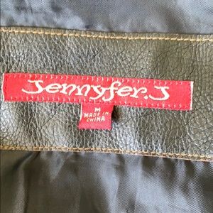 Jennyfer J | Jackets & Coats | Lightweight Distressed Faux Leather ...